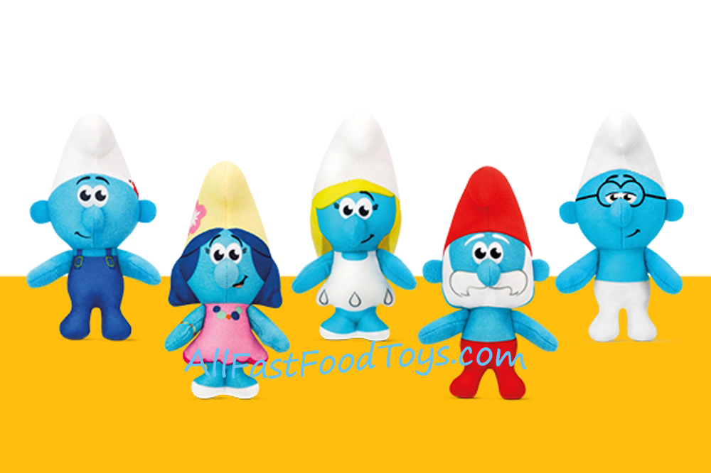 McDonald's Smurfs Juguetes Cajita Feliz Set Completo de 10 Colleccion ...
