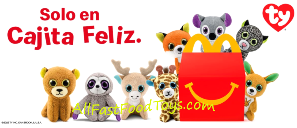McDonald's Ty Teenie Beanie Boo's Happy Meal Toys Official Review ...