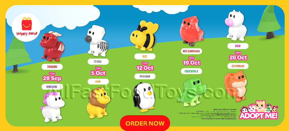 McDonald's Malaysia Happy Meal Toys October 2023