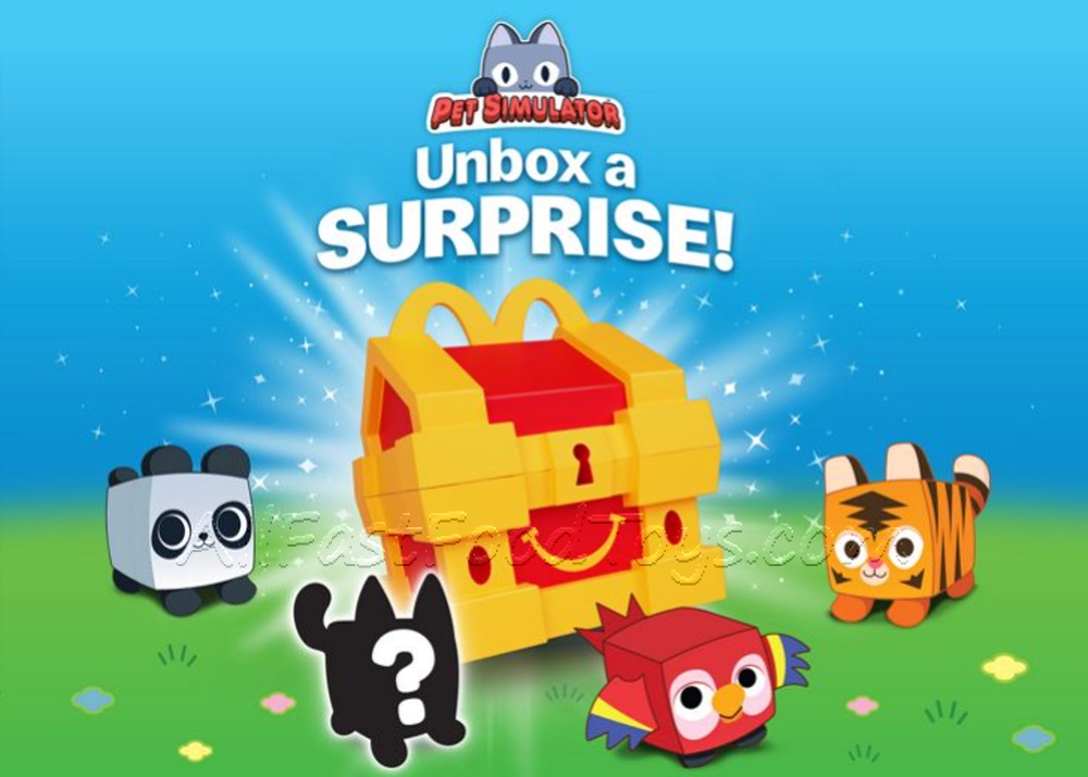 Next Toys After the August September 2024 McDonald's Pet Simulator ...