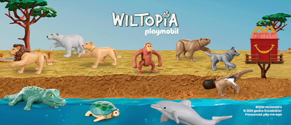 Next Toys After the August September 2024 McDonald's Wiltopia Happy ...